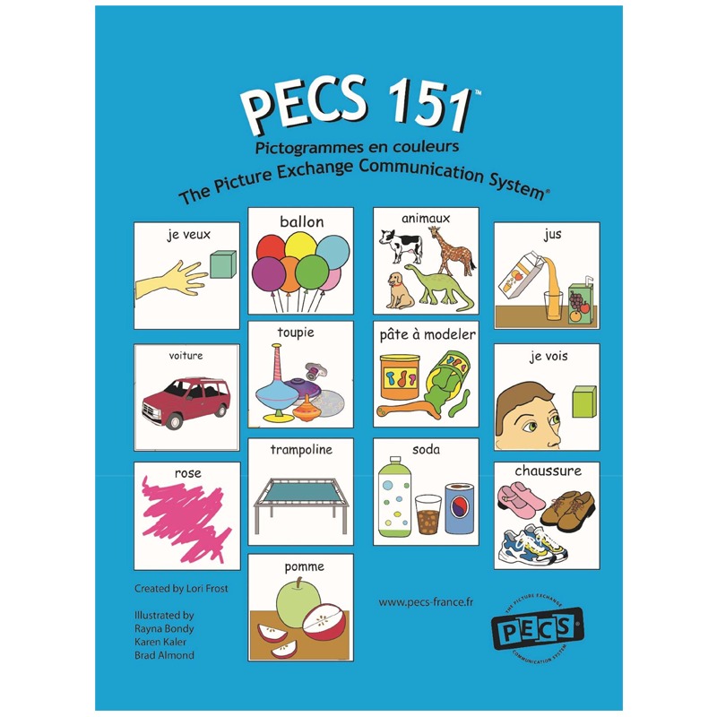 PECS 151 | Lot d'images plastifiées pour démarrer le PECS | Autisme ...